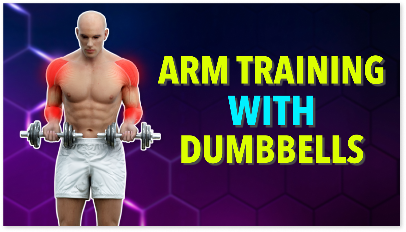 10-Minute Arm Training With Dumbbells - Oscar's Gym Workouts and Exercises