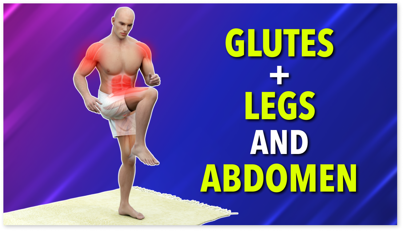 25-Min Exercise For Glutes, Legs And Abdomen - Oscar's Gym Workouts and ...
