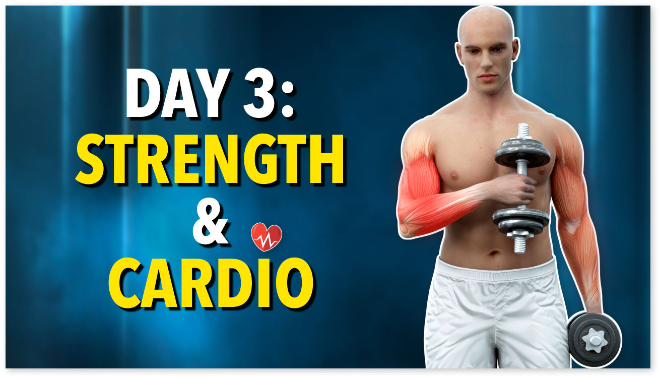 The Speediest Way To Get Lean Day 3: Strength & Cardio Workout - Oscar ...
